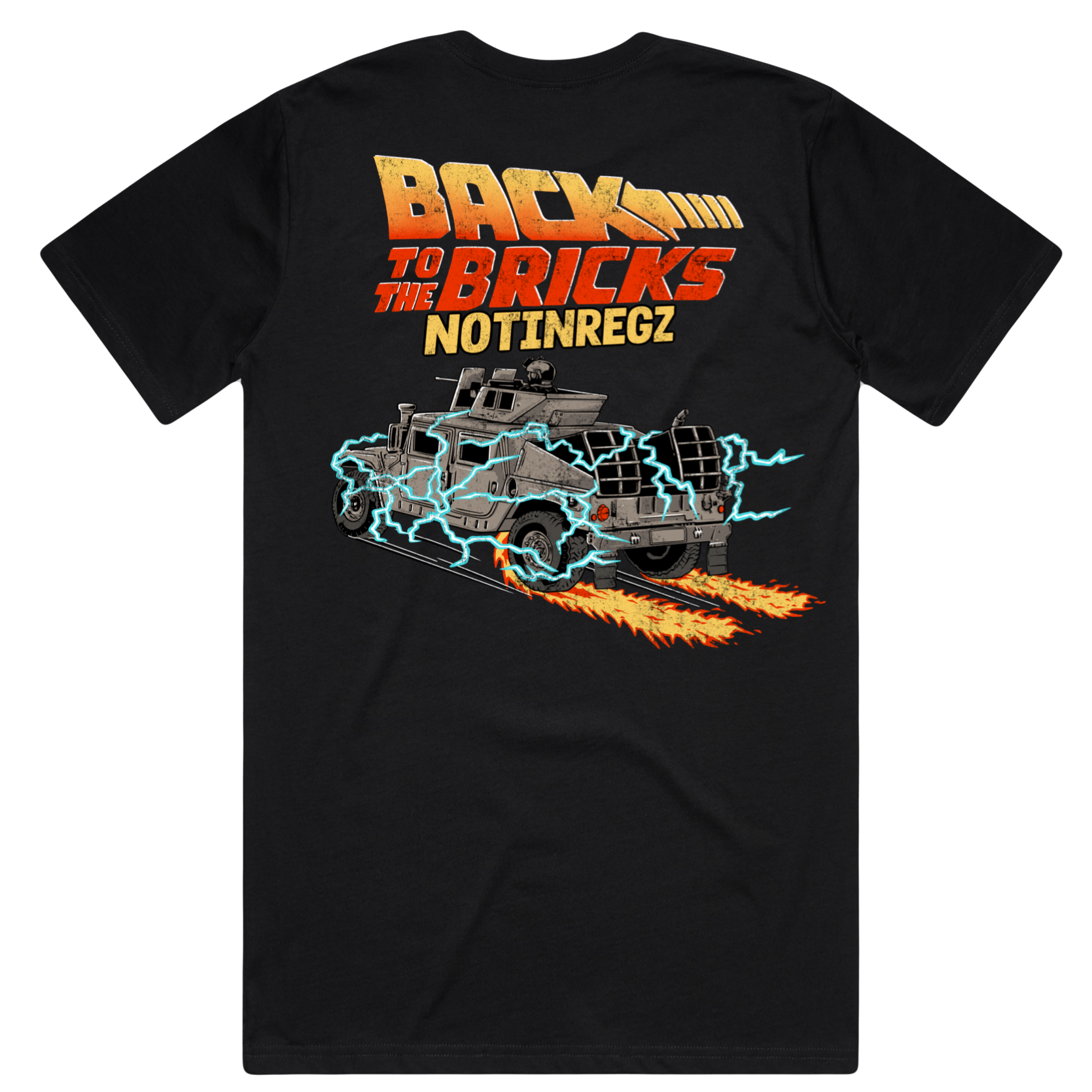 Back To The Bricks T-shirt – Notinregs