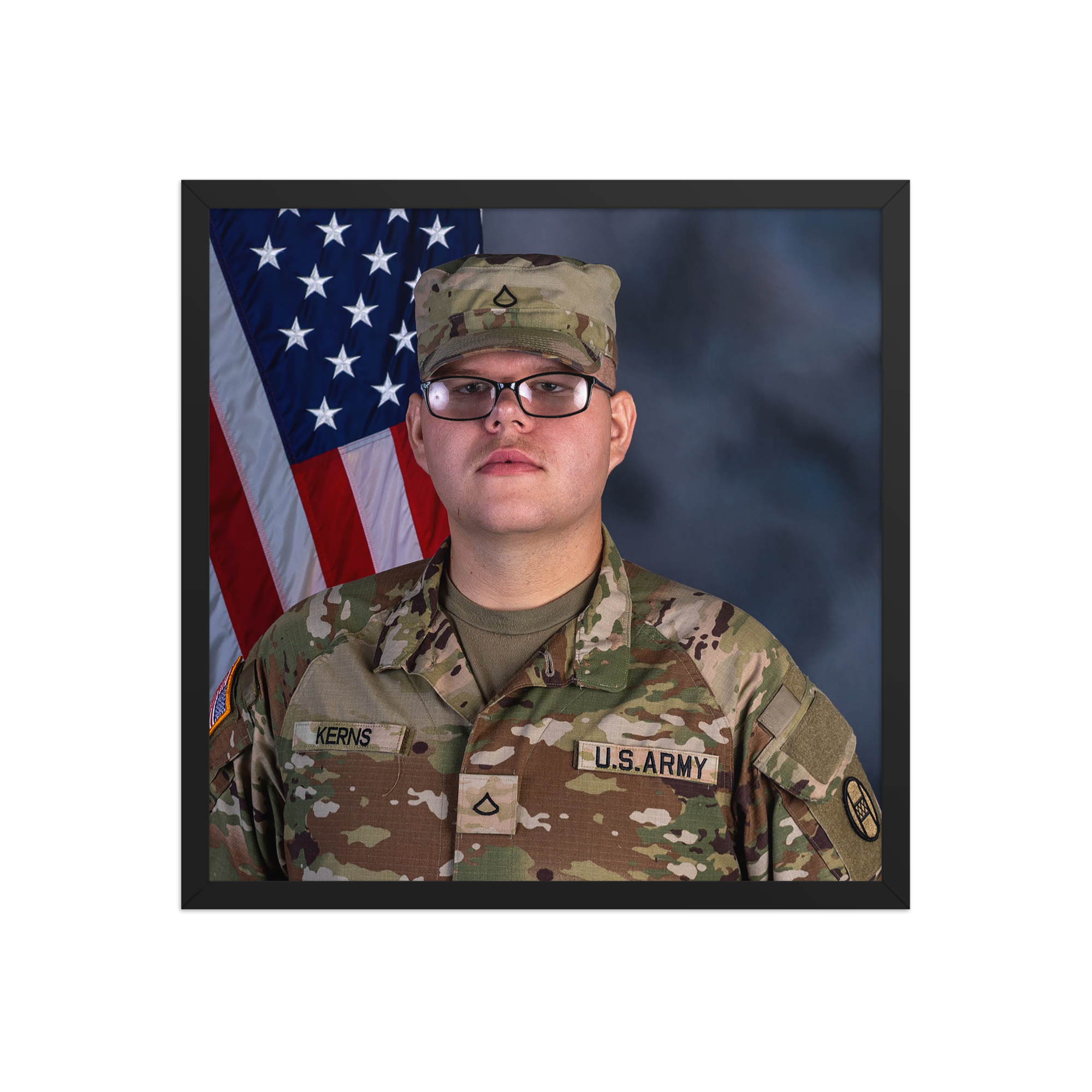 Sam Kerns Command Photo with frame – Notinregs