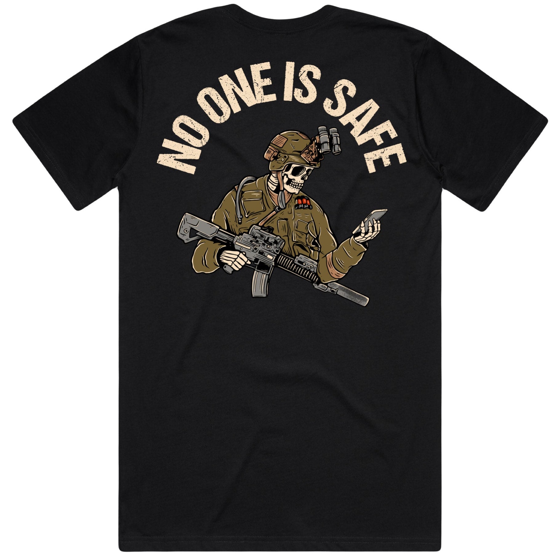 No One Is Safe T-shirt – Notinregs